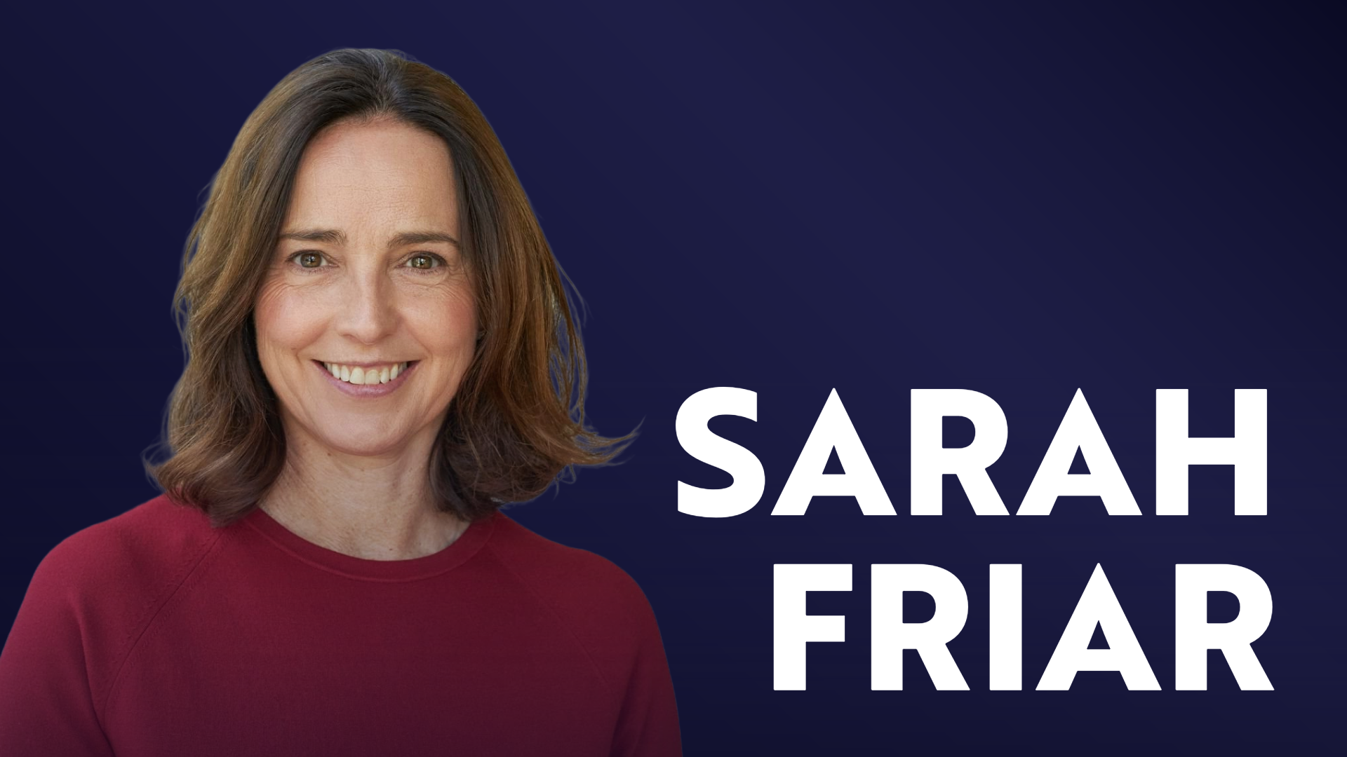 Fireside Chat With OpenAI CFO Sarah Friar